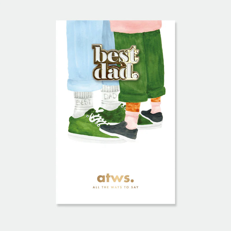 Best Dad - Pin's – EREV CONCEPT STORE